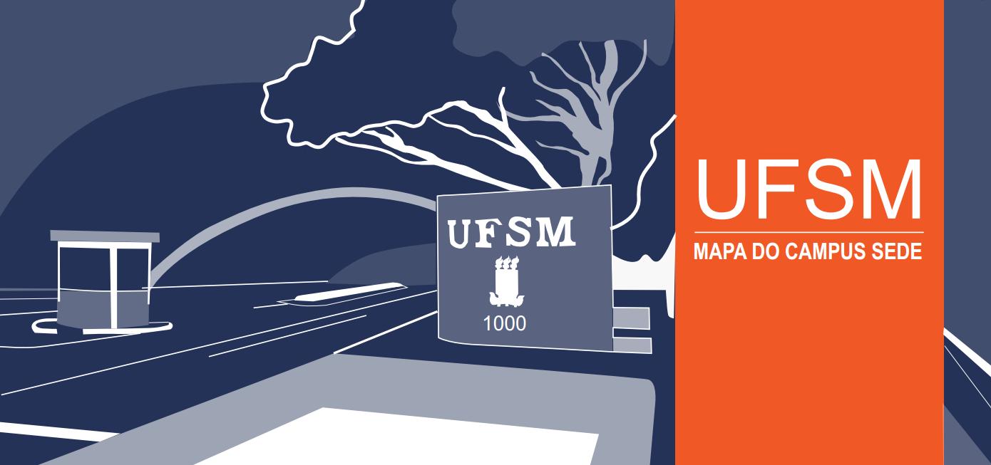 Mapa cartográfico do campus é lançado – UFSM
