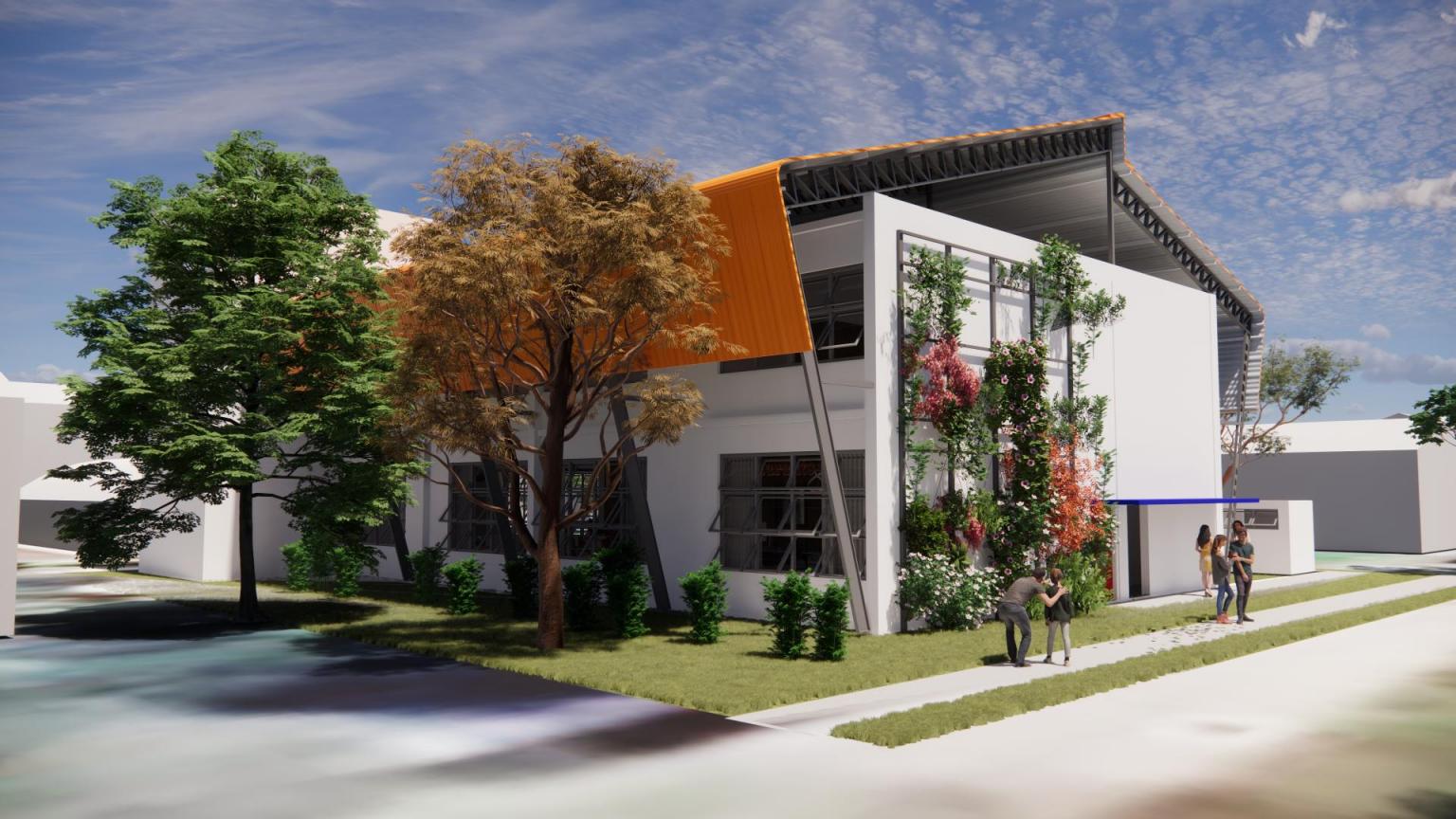 Novo prédio vai abrigar restaurante e salas multiuso no Colégio ...