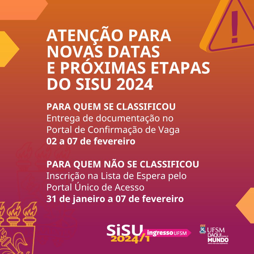 SiSU 2024: resultado é divulgado e classificados entregam documentação ...