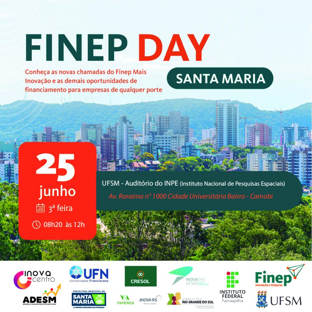 UFSM recebe o Finep Day com oportunidades de investimentos em inovação ...
