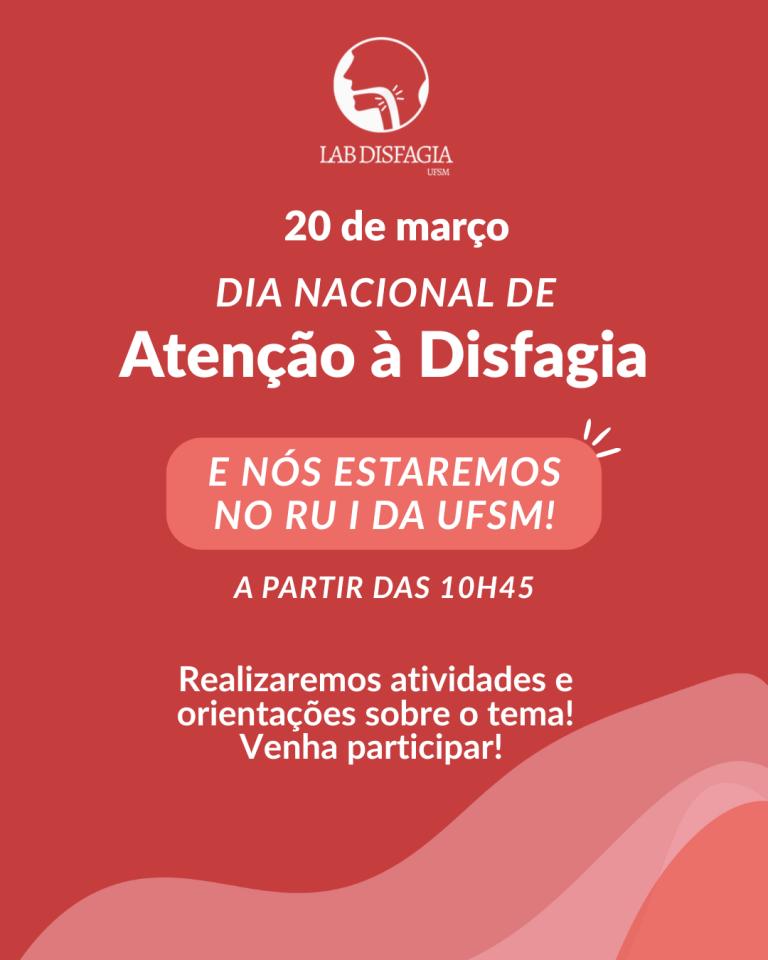 Ação de conscientização no RU marca o Dia Nacional de Atenção à ...