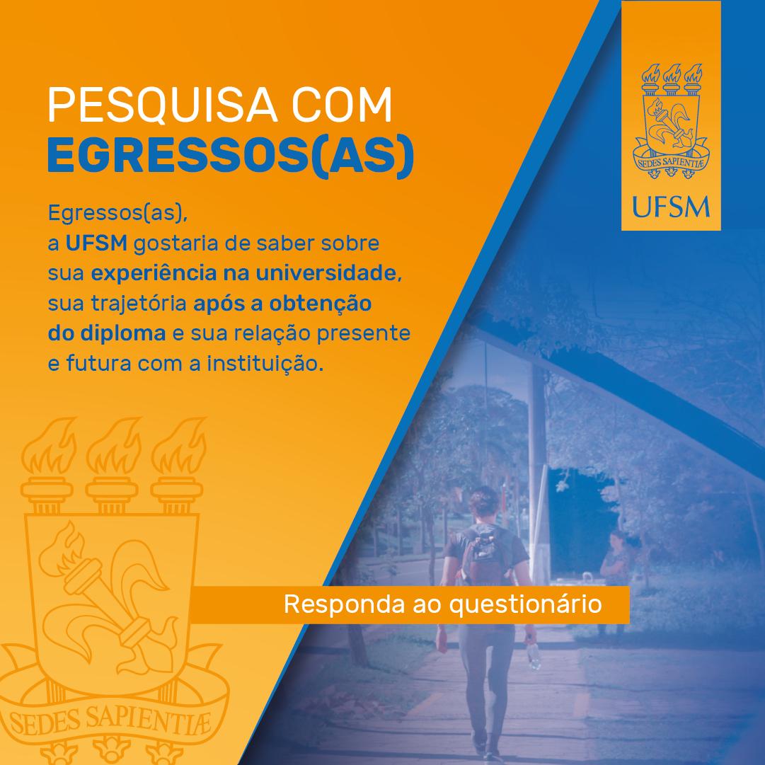 Egressos têm até 20 de setembro para responder pesquisa sobre ...