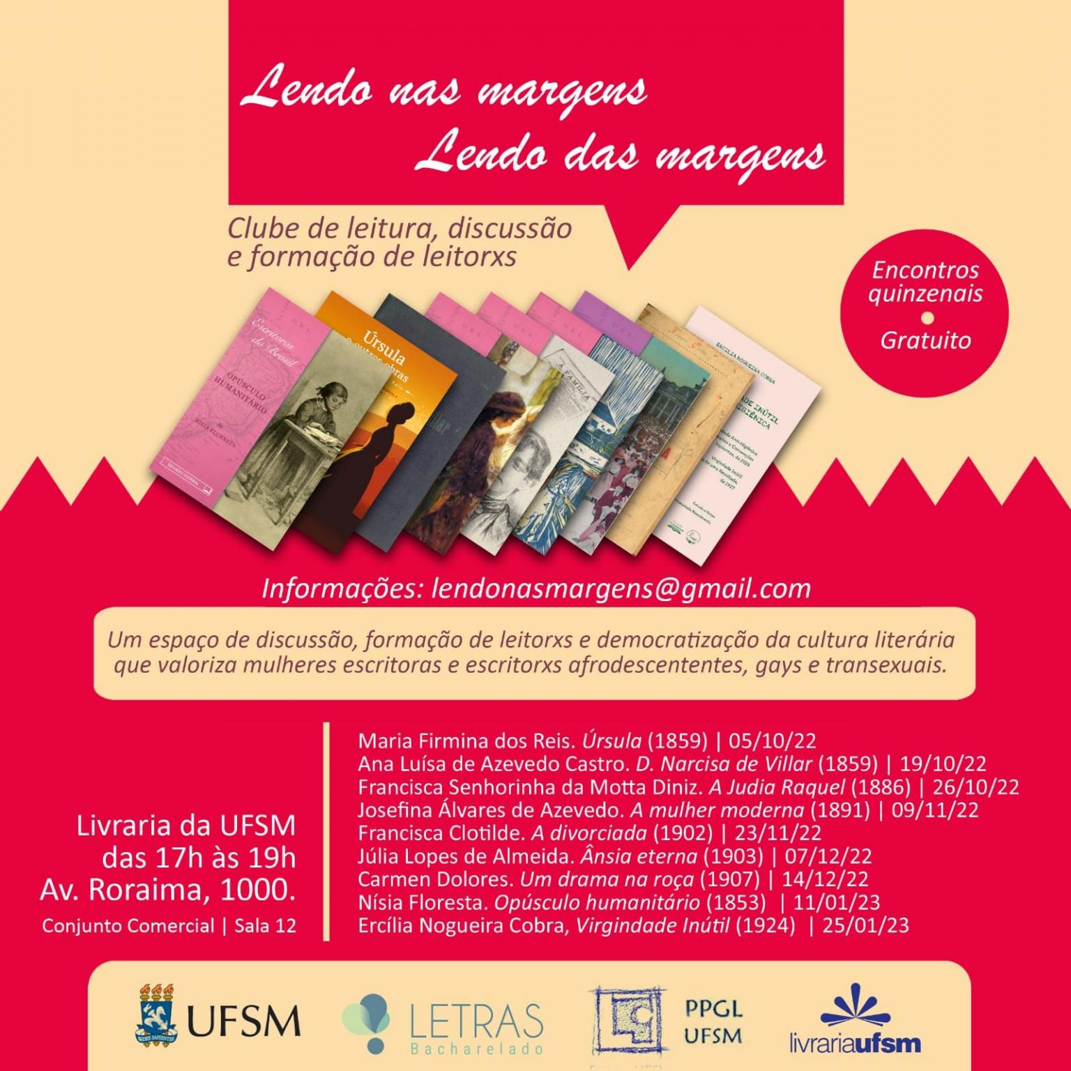 Livraria UFSM promove grupo de leitura gratuito – CCSH