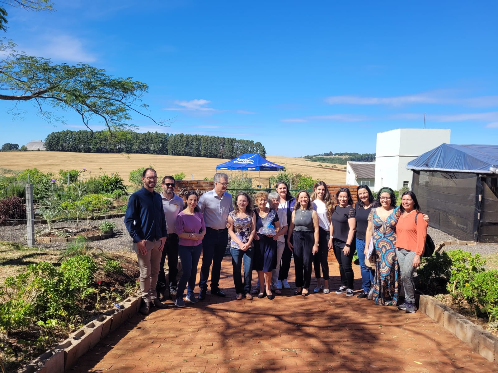 Jardim Medicinal Professora Amélia Moema Veiga Lopes da UFSM-PM é ...
