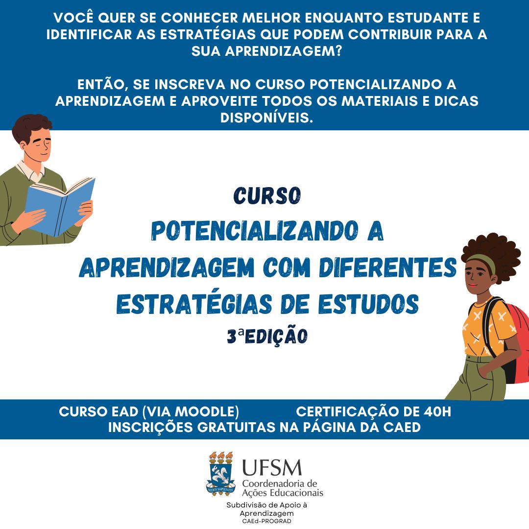 Curso Potencializando a Aprendizagem com diferentes estratégias de ...