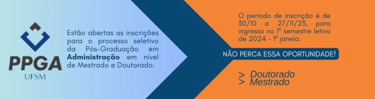 Seleção – Abertura de Processo Seletivo Específico do Programa de Pós ...