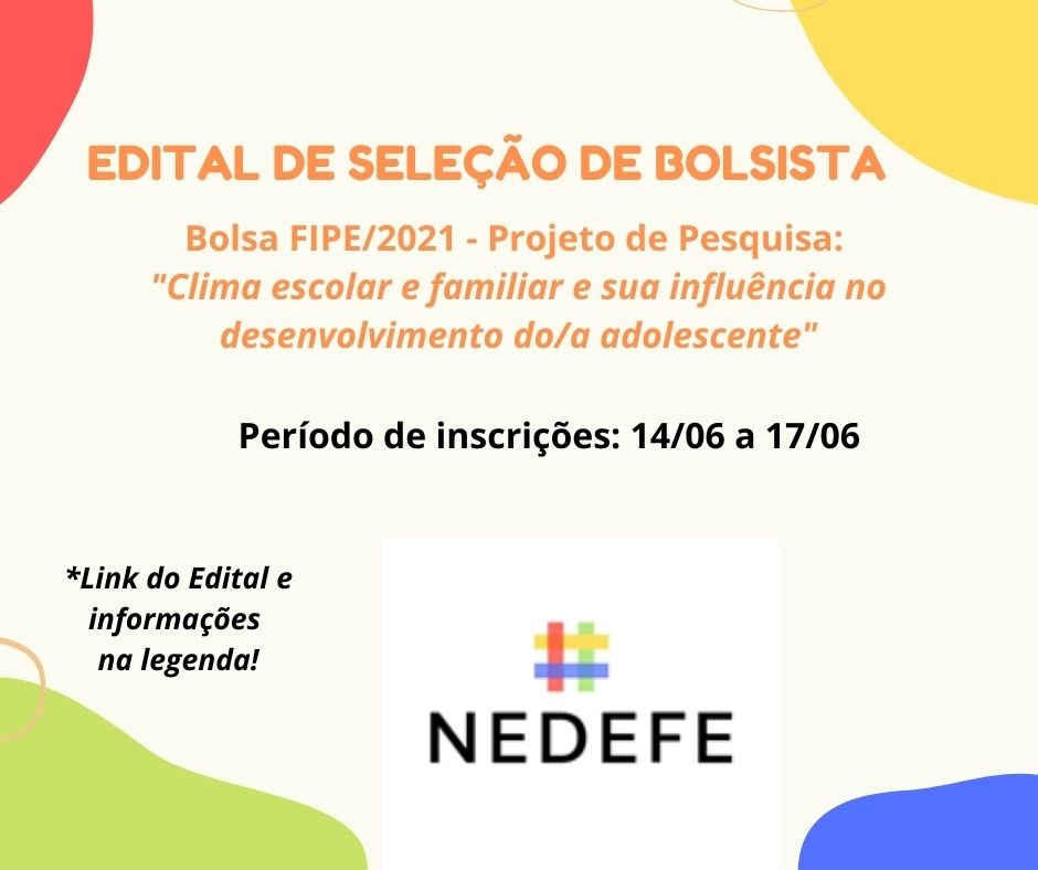 Núcleo de Estudo em contextos de Desenvolvimento Humano: Família e ...