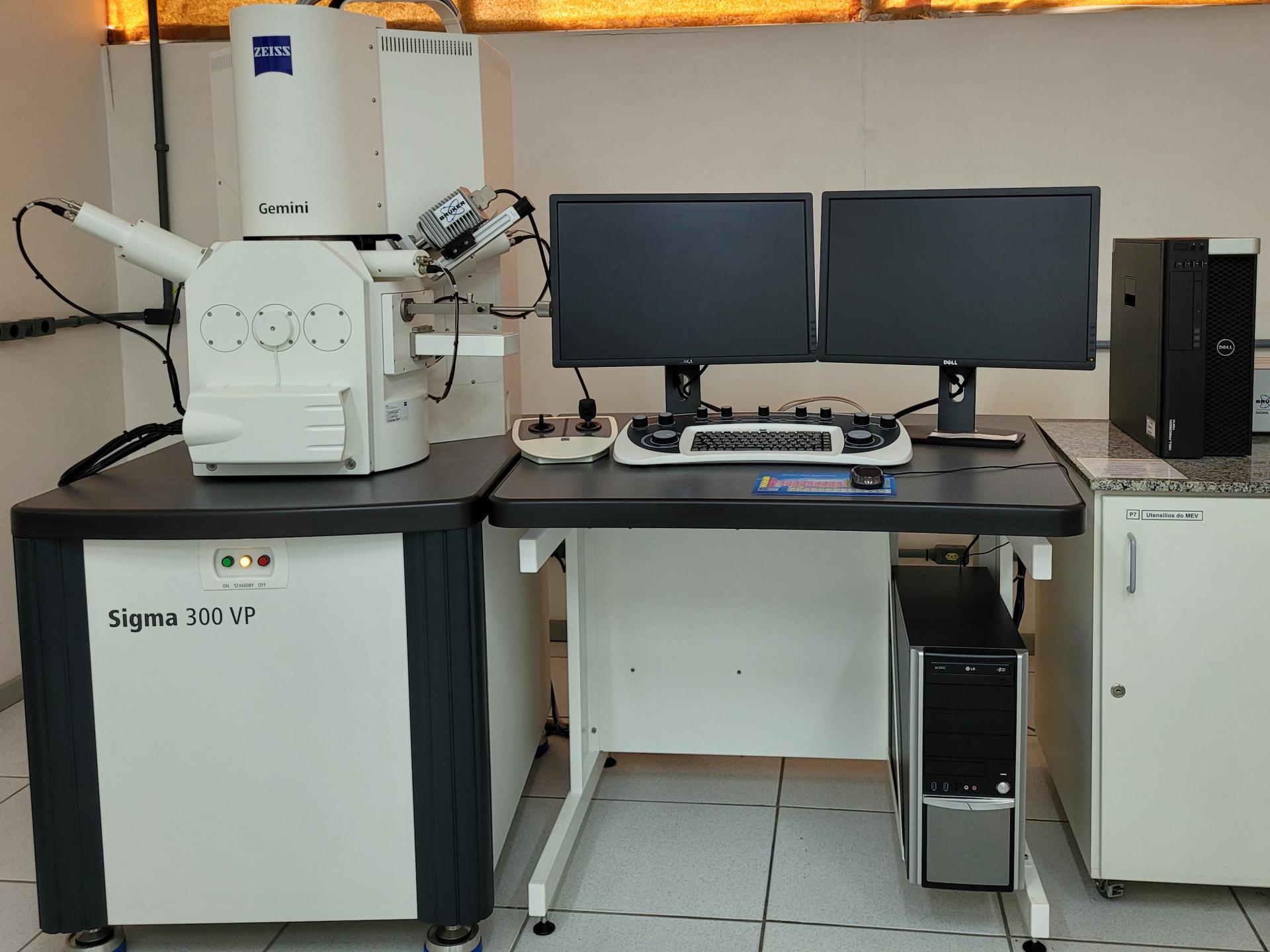 Microscópio eletrônico de varredura (Sigma 300 VP, Carls Zeiss) – LAQIA
