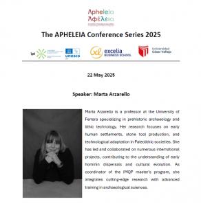 The APHELEIA Conference Series 2025 – Speaker: Marta Arzarello – LASCA