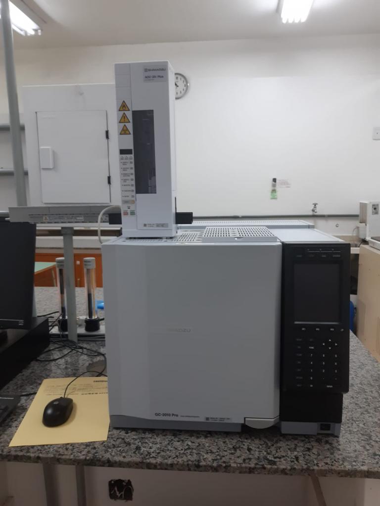 Cromatógrafo gasoso com detector de ionização em chama/detector de ...