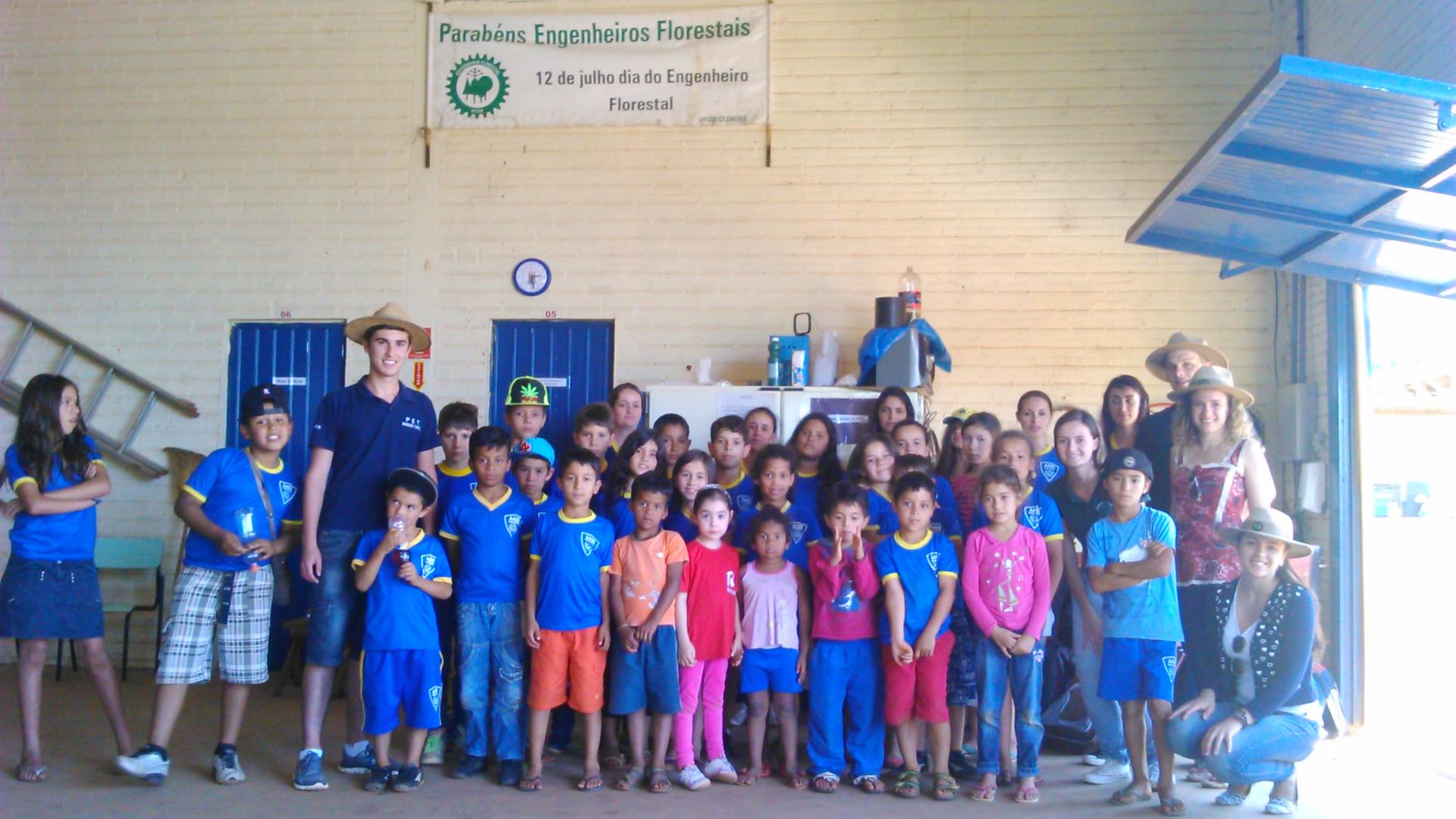 Visita do Promenor – PET Engenharia Florestal