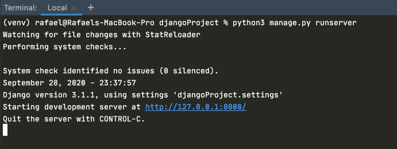 Python:Django – PET Sistemas de Informação