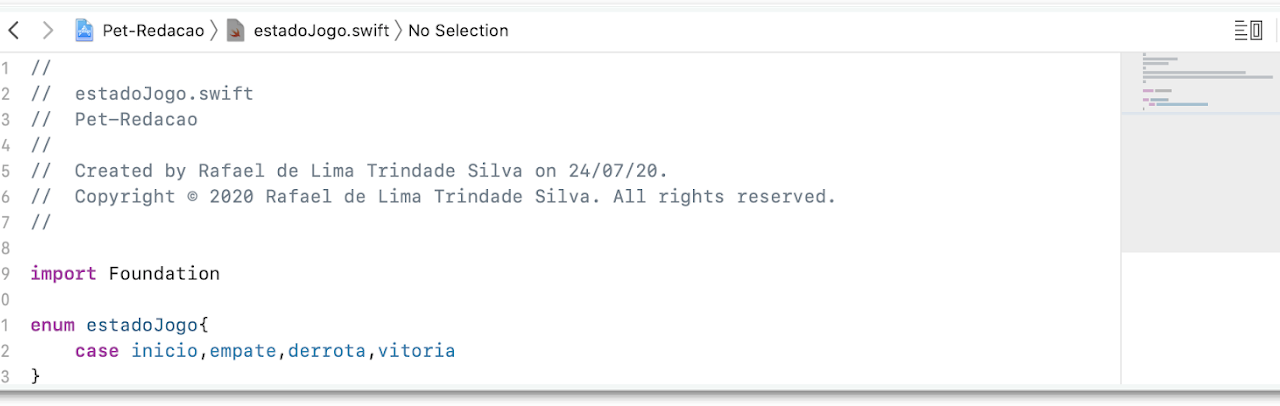 Desenvolvimento de aplicativos utilizando SWIFT – PET Sistemas de ...