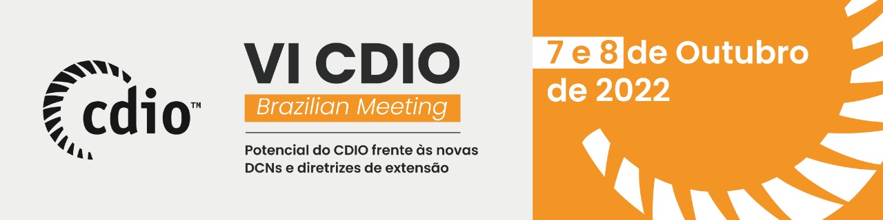 VI CDIO Brazilian Meeting online – CDIO