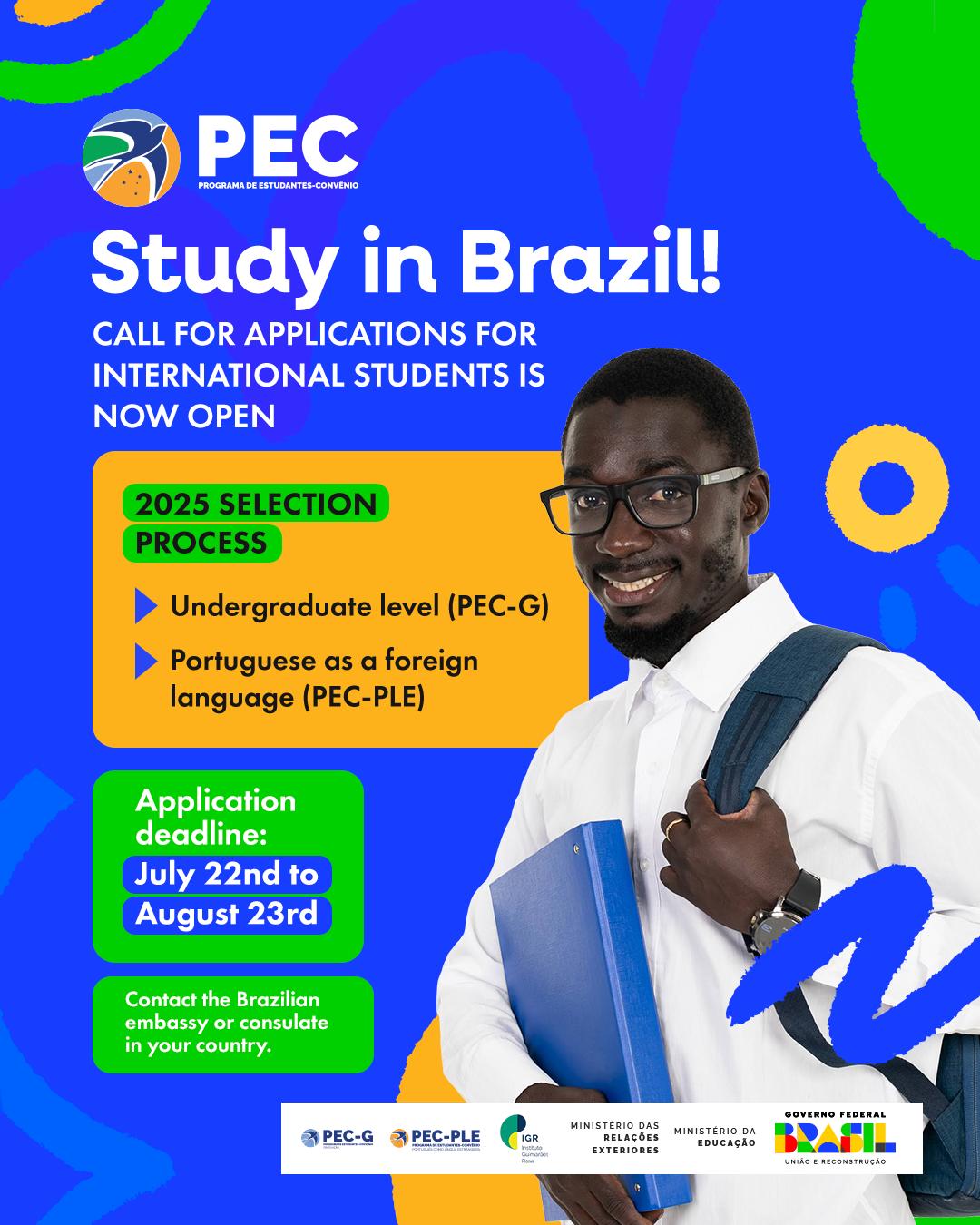 Call for Applications for the PEC-PLE Program for 2025 – UFSM Global