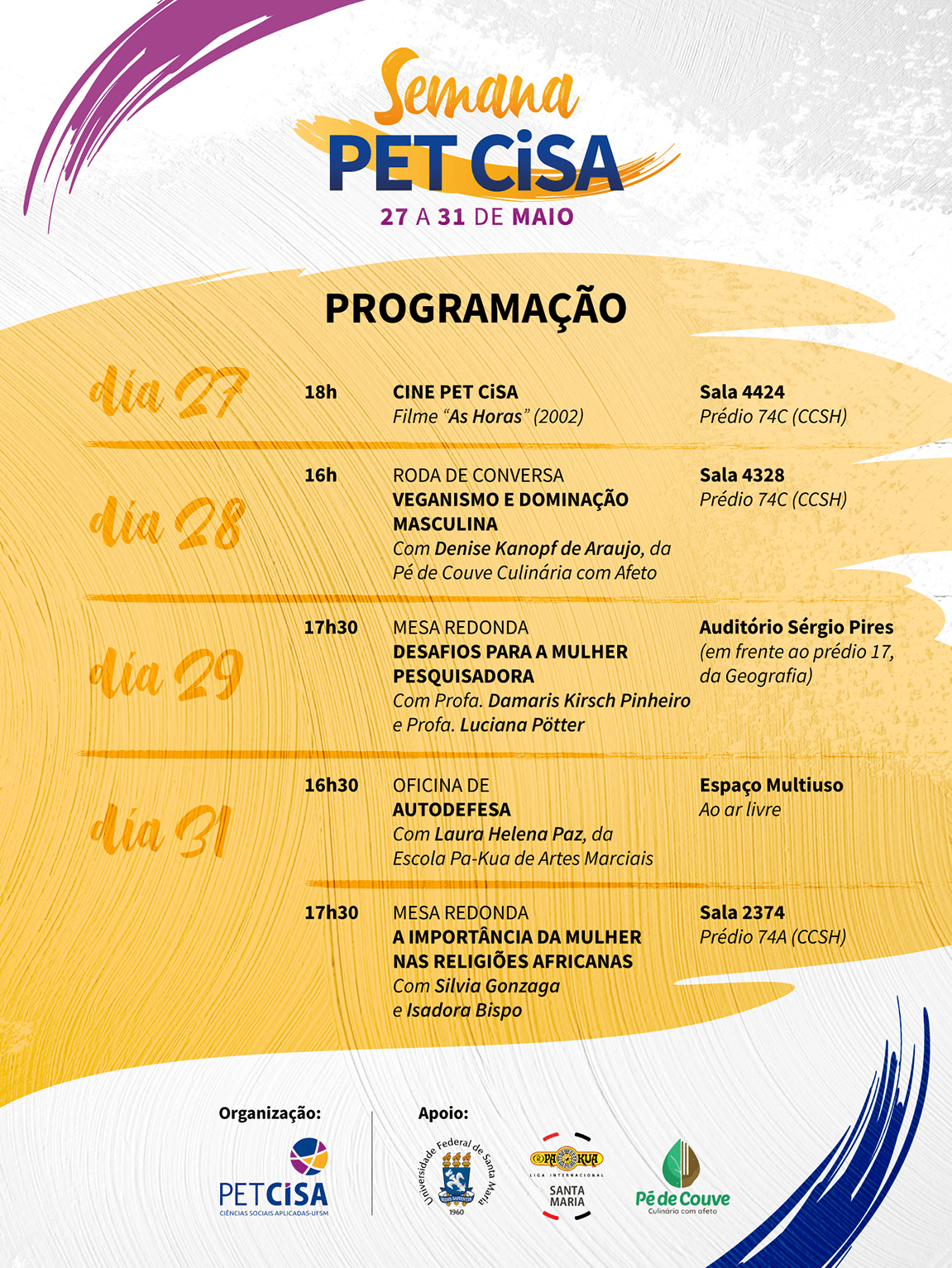 PET CiSA promove “Semana PET CiSA” com foco na representatividade ...